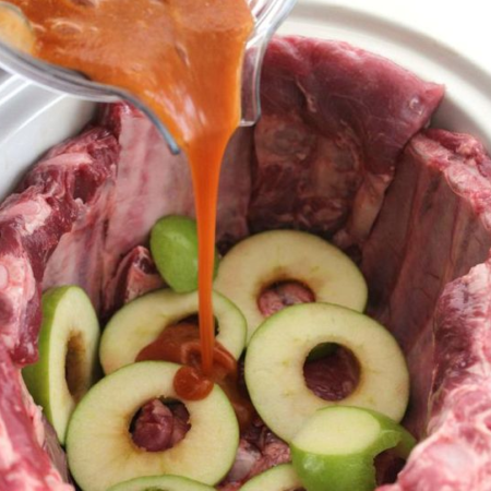 Apple Bacon Pancakes