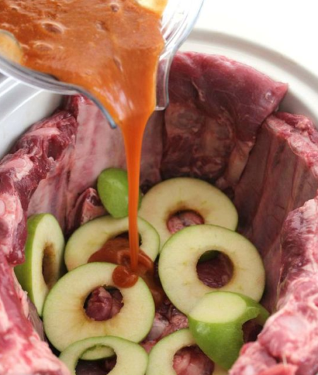 Smoky Apple BBQ Ribs - Indiana Kitchen® Brand Pork Products