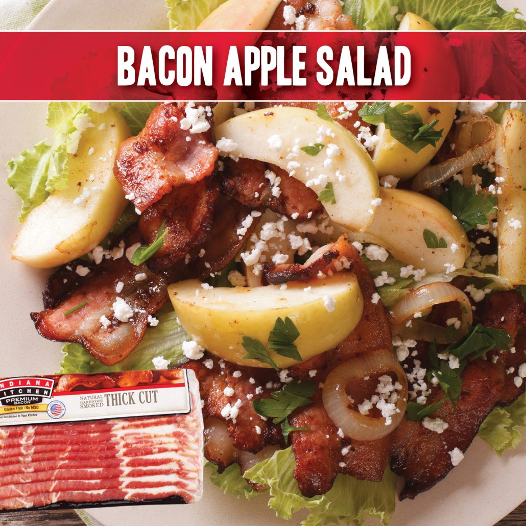 Bacon Apple Salad - Indiana Kitchen® Brand Pork Products
