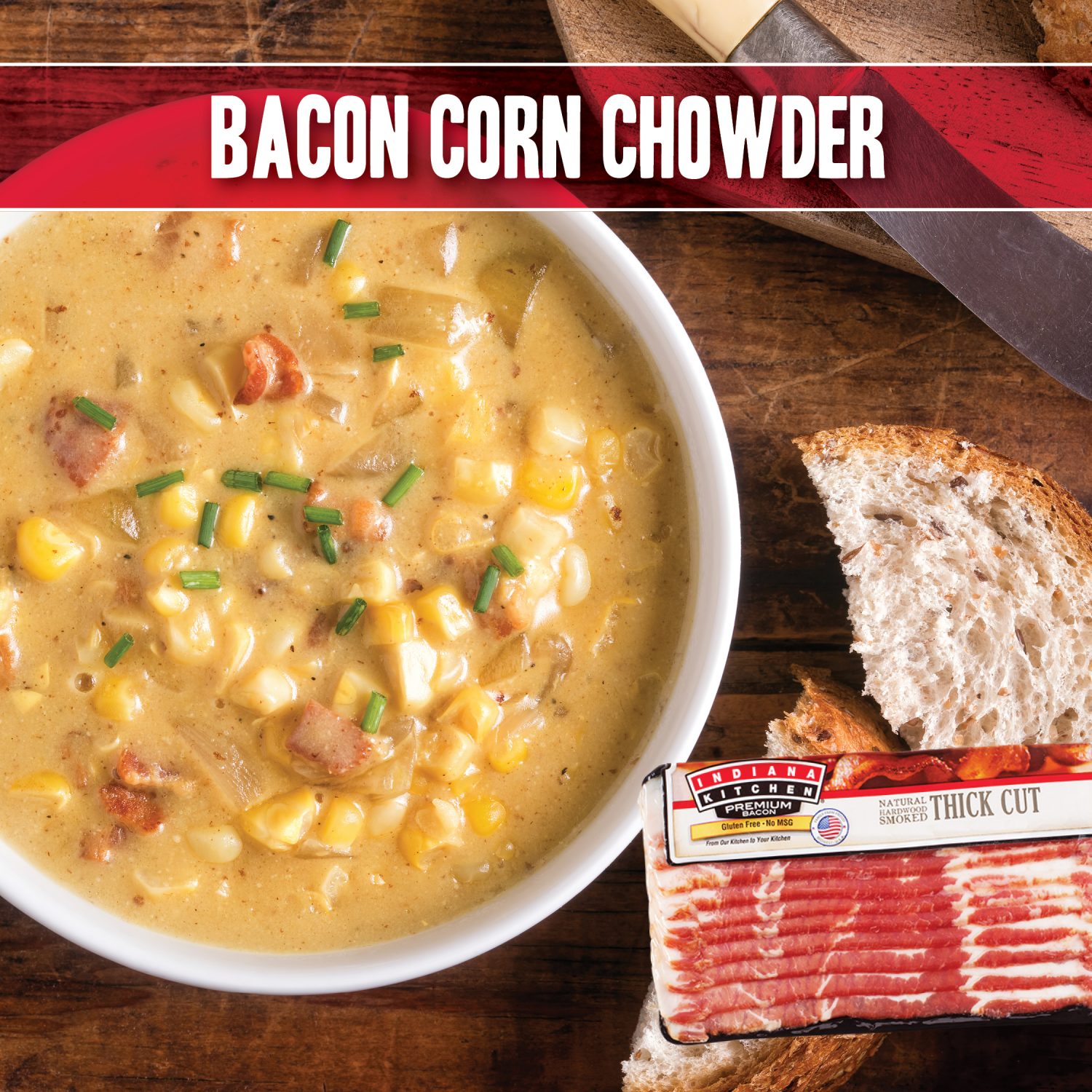 Bacon Corn Chowder | Indiana Kitchen Recipes